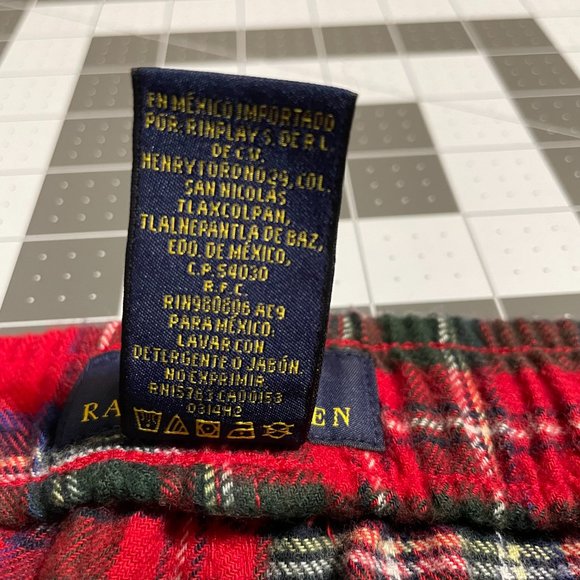 Polo Ralph Lauren | Pants | Nwt Polo Ralph Lauren Red Plaid Mens Sleep ...